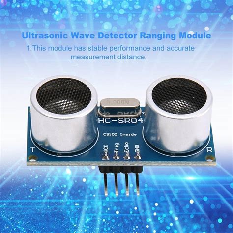 Ultrasonic Sensor Hc Sr04distance Measuring Sensor For Arduino