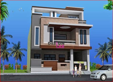 Modern House 3d Elevation Design Images