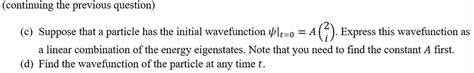 Solved Continuing The Previous Question C Suppose That A Chegg