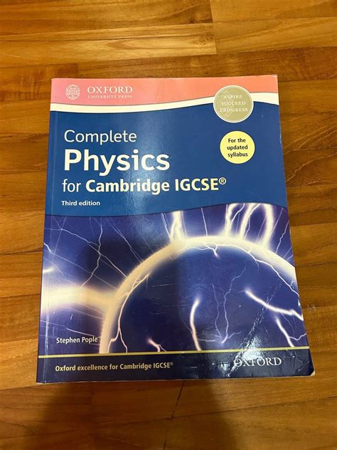 Igcse Physics 3rd Editiob Hobbies And Toys Books And Magazines Textbooks On Carousell