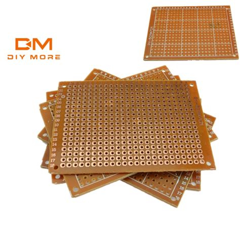 DIYMORE Diy Prototype Paper Pcb Fr Universal Board Prototyping Kit Pcs X Cm Shopee