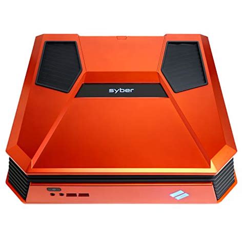 Cyberpowerpc Syber Scc0100 Orange Mini Itx Gaming Case Pc Gaming Store