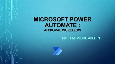 Microsoft Power Automate Approval Flow Pptx