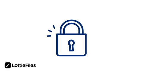 free lock animation animation by carolina alves lottiefiles