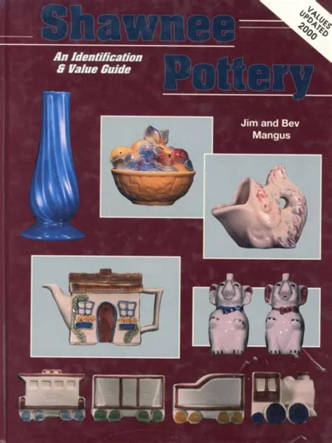 shawnee pottery types marks labels values illustrated identification guide eur 20 88