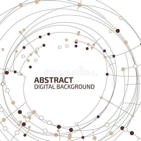 Vector Abstract Connection Stock Vector Illustration Of Futuristic 88904265