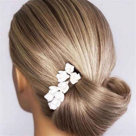 مدل شینیون پایین گردن جدید مدل شینیون مو با پیراهن بلند