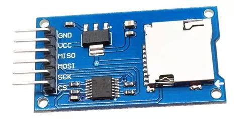 Módulo Para Cartão Micro Sd Automação Leitor Gravador Spi MercadoLivre