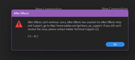 After Effects Crash Report On Older Version Adobe Community 13533008