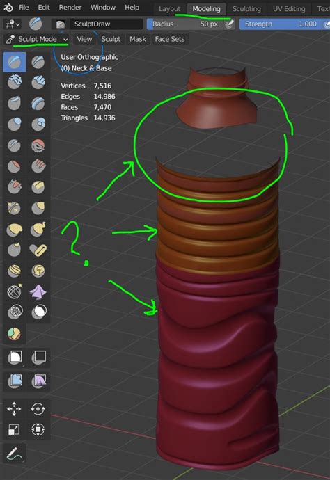 Modeling Sculpting Isn T Working ONLY On Parts Of The Mesh Screenshots Included Blender