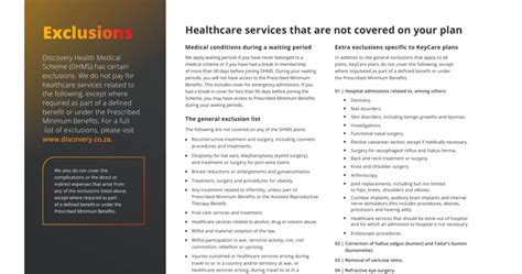Discovery Health Keycare Plus Medical Aid Plan 🇿🇦 2025