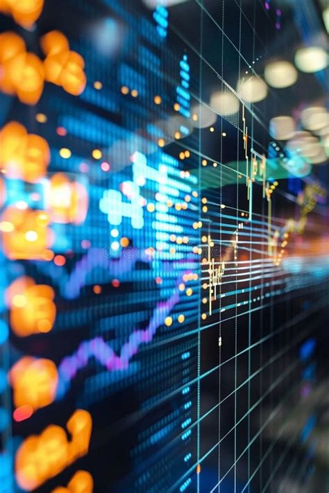 Digital Representation Of Stock Market Data With Graphs And Indicators