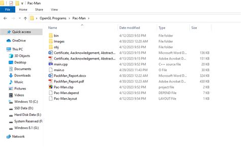 Pac Man Game Cg Project Using Opengl Source Code And Report