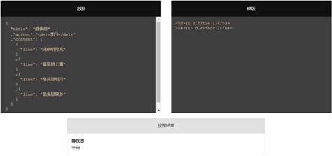 Layui框架学习（37：学习laytpl基本语法） Csdn博客
