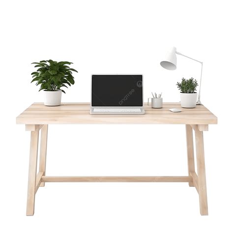 나무 작업대의 3d 렌더링 이미지 책상 작업 공간 사무실 Png 일러스트 및 이미지 에 대한 무료 다운로드 Pngtree