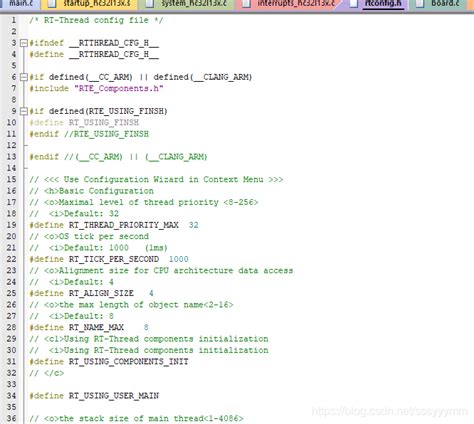 华大单片机移植rtthread操作系统华大移植腾讯的操作系统tencent Os Csdn博客
