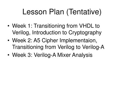Ppt Verilog Transition Hdl Fundamentals And Operators Guide Powerpoint