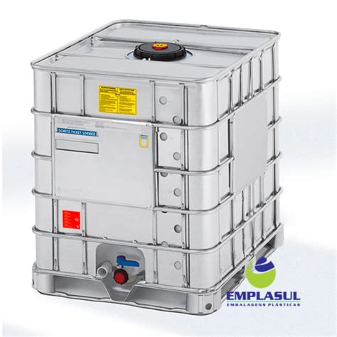 Ibc 1 000 Litros Sx Ex Ev Emplasul Embalagens Plásticas
