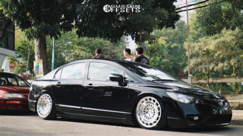2011 Honda Civic With 18x9 5 38 Rotiform Ccv And 215 35r18 Accelera Phi And Air Suspension