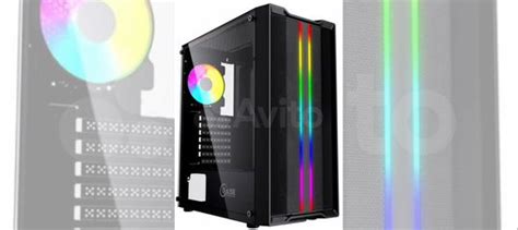 Корпус для пк Powercase Mistral Evo Black F4 новый купить в Калининграде Электроника Авито