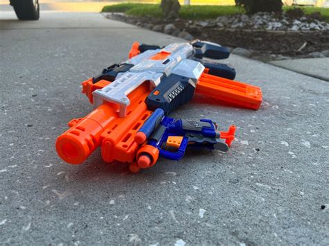 Nerf Jolt N Strike Tactical Rail Mount Foregrip Attachment Etsy