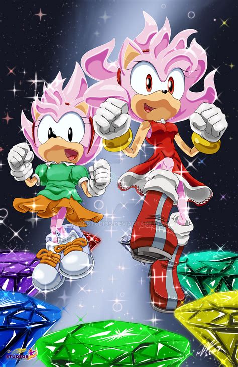 Super Amy Rose By Dr Studios On Deviantart