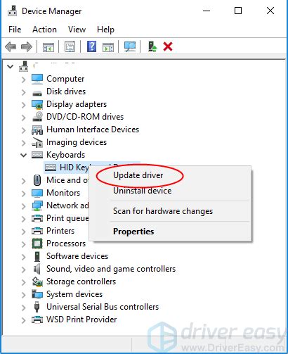 HID Keyboard Device Driver Download And Update Easily Driver Easy