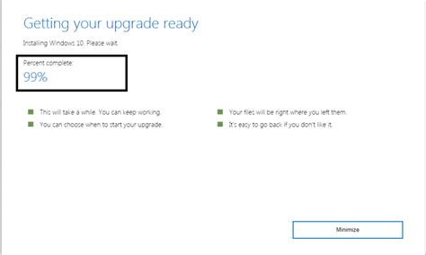 Fix Windows 10 Upgrade Assistant Stuck At 99 Techcult