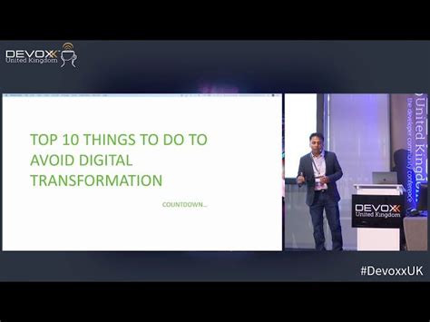 Devoxx Talk How To Avoid Incomplete Digital Transformation From Devoxx Class Central