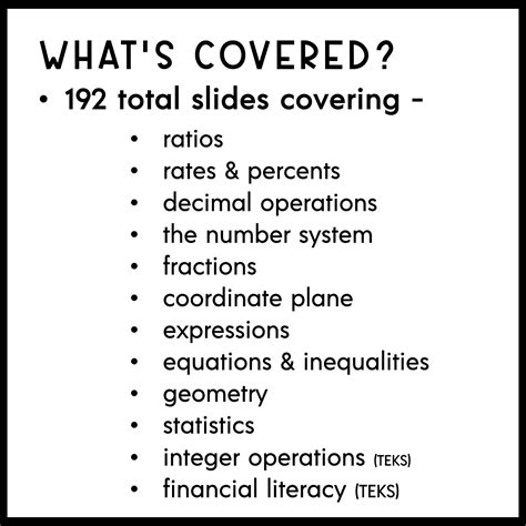 6th Grade Digital Math Activity Bundle Worksheets Library