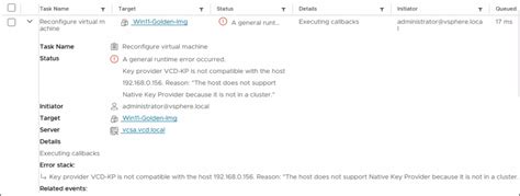 how to configure a vsphere native key provider and use vtpm with vms