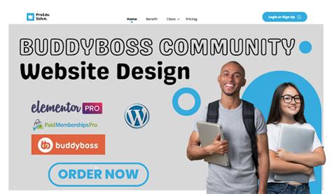 Design Buddyboss Wordpress Lms Website Using Learndash Learnpress