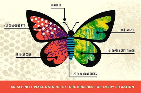 Bug Lab Nature Texture Brushes For Affinity Designer Retrosupply Co