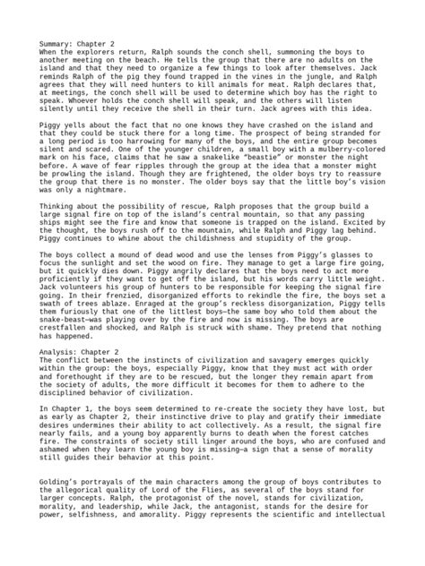 chapter 2 summary and analysis pdf