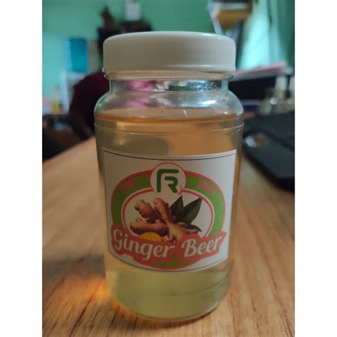 Jual Ginger Beer Minuman Fermentasi Bir Jahe Alami Handmade Shopee