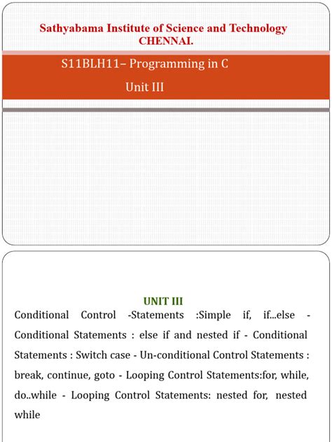 Unit 3 Pdf Control Flow Software Development