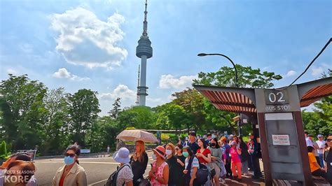 Seoul 4k 서울 랜드마크 남산서울타워 파노라마 서울 시티뷰 즐기기 Enjoy The Landmark Namsan Seoul Tower Panorama View
