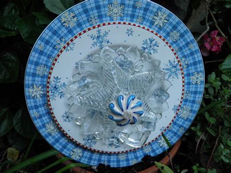 Finally Started Making My Plate Flowers And Glass Towerswhat Fun Hometalk