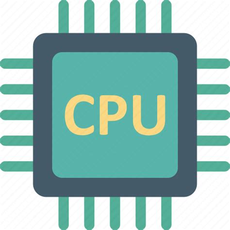 Computer Chip Integrated Circuit Memory Chip Microprocessor Icon Download On Iconfinder