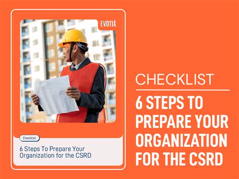 6 Steps To Prepare Your Organization For The Csrd Checklist