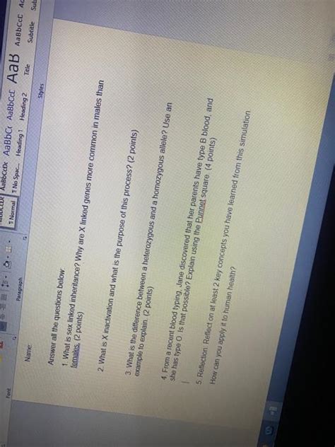 Solved Part Complete Labster Mendelian Inheritance From Chegg