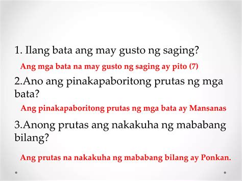 Grade 3 Quarter 4 Week 71 Collects Data On One Variable Using Existing