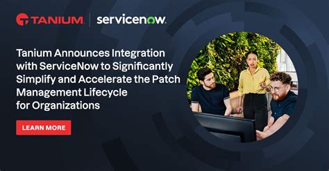 Tanium Announces Integration With Servicenow To Significantly Simplify
