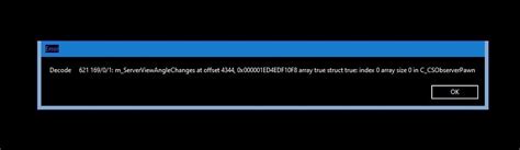 Weird Cs2 Error What Does It Means R Csgo