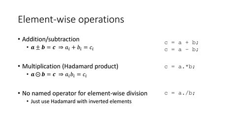 Linear Algebra And Matlab Tutorial Pptx