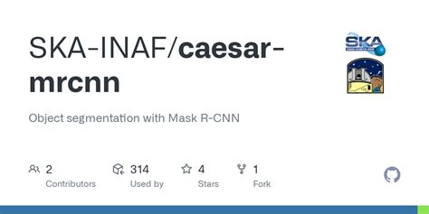 Github Ska Inaf Caesar Mrcnn Object Segmentation With Mask R Cnn