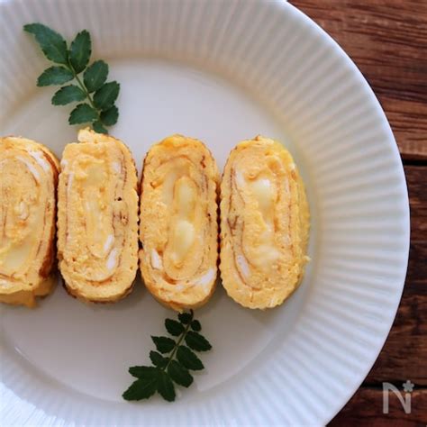 チーズ入り卵焼き。 レシピサイトnadia