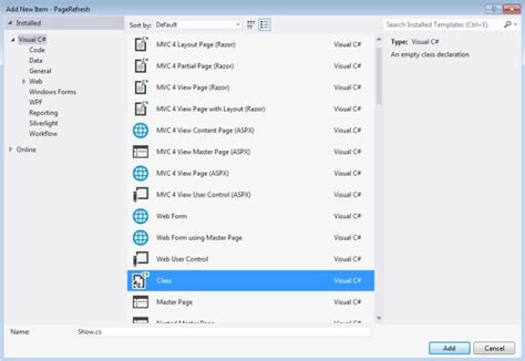 Auto Refresh Partial View In Aspnet Web Api