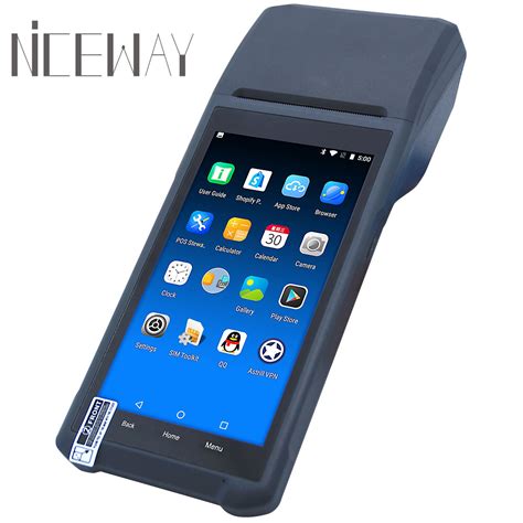 Wireless Touchscreen Android Mobile Pos Terminal Handheld Payment Machine With Printer China