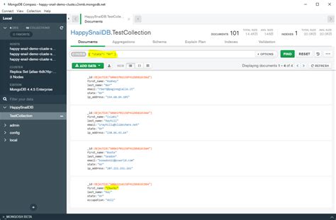 Getting Started With Nosql Using Mongodb Happy Snail Programming